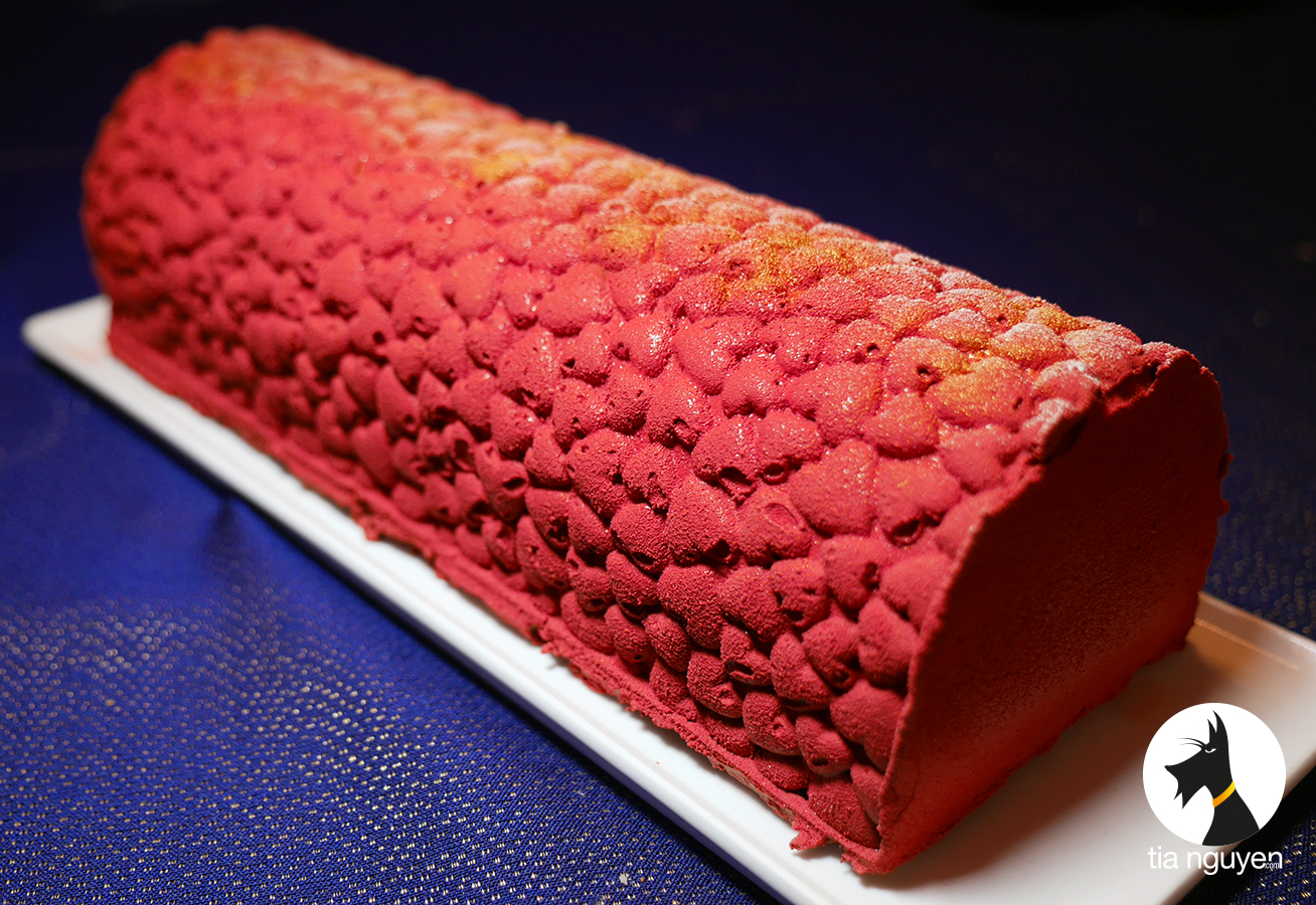 RASPBERRY & CHOCOLATE BÛCHE - Cook Expert Magimix